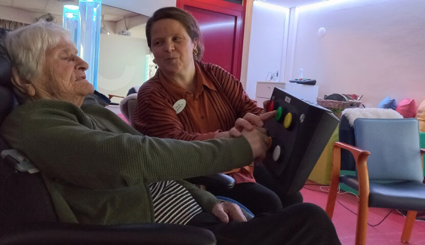 First sensory room for elderly opens in Dutch Care home - The ...